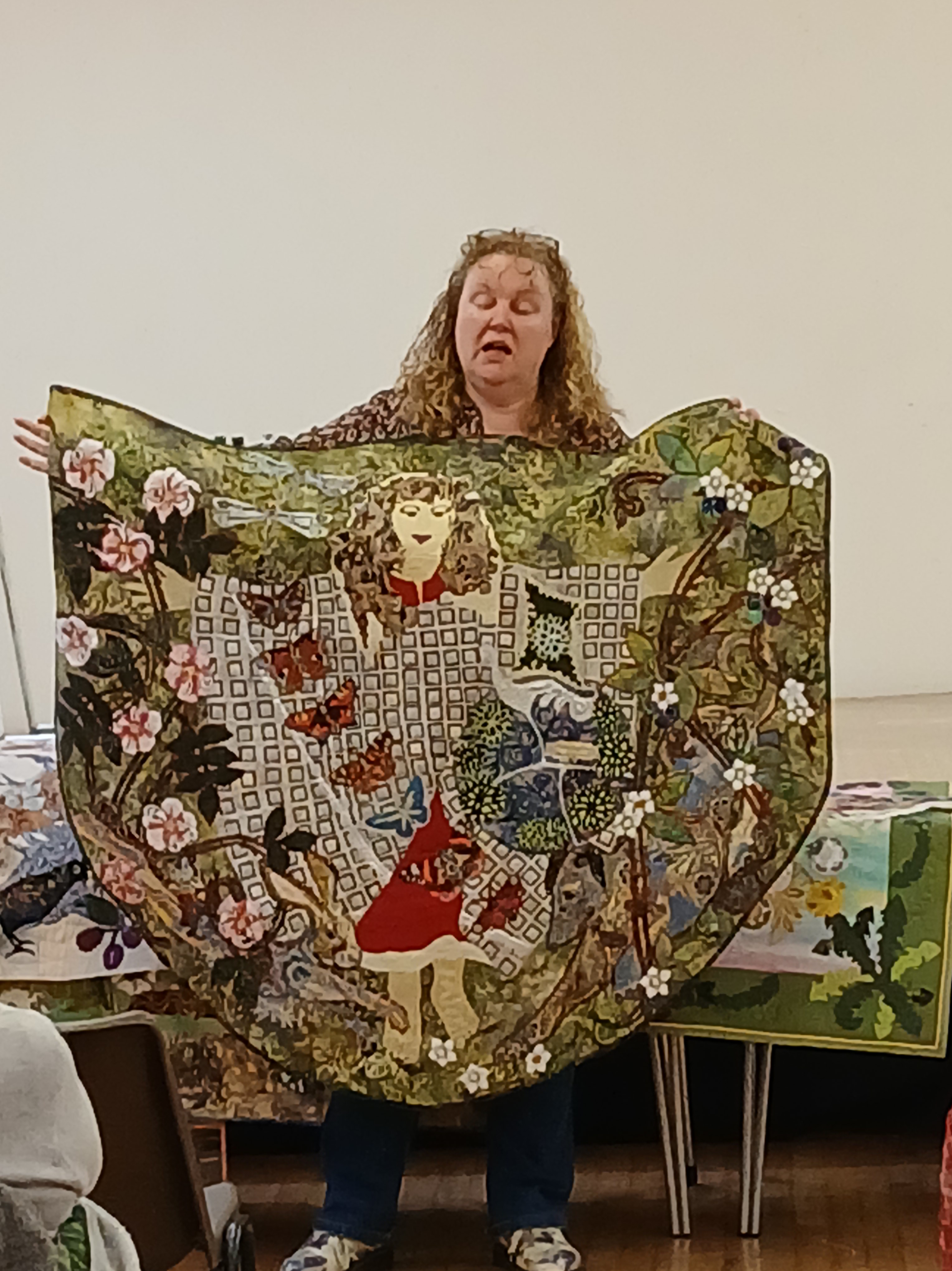 2 April – Talk by Lizzie Wall – Leominster Quilters